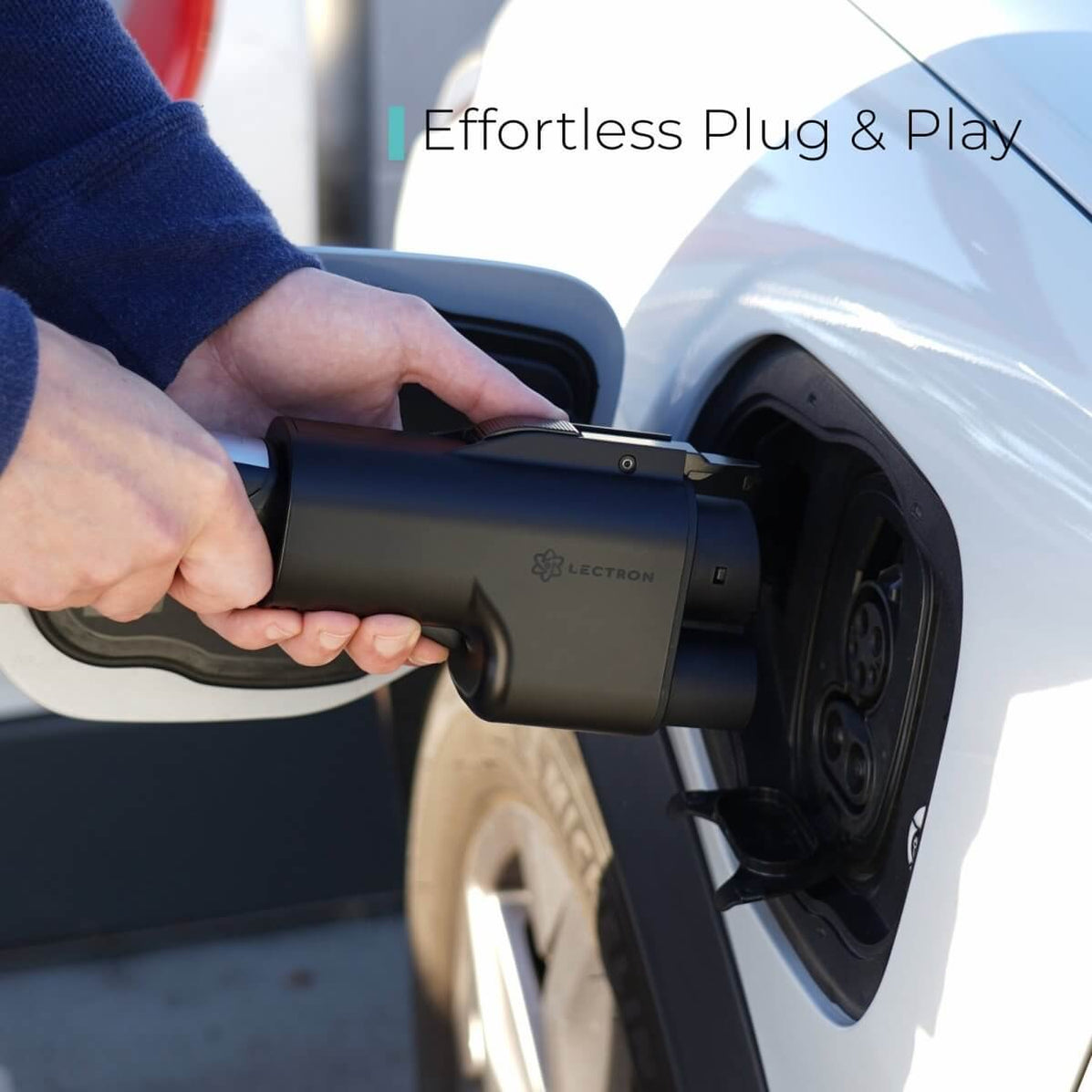 NACS to CCS Adapter - Vortex Plug - 500A, 1000V — Lectron EV