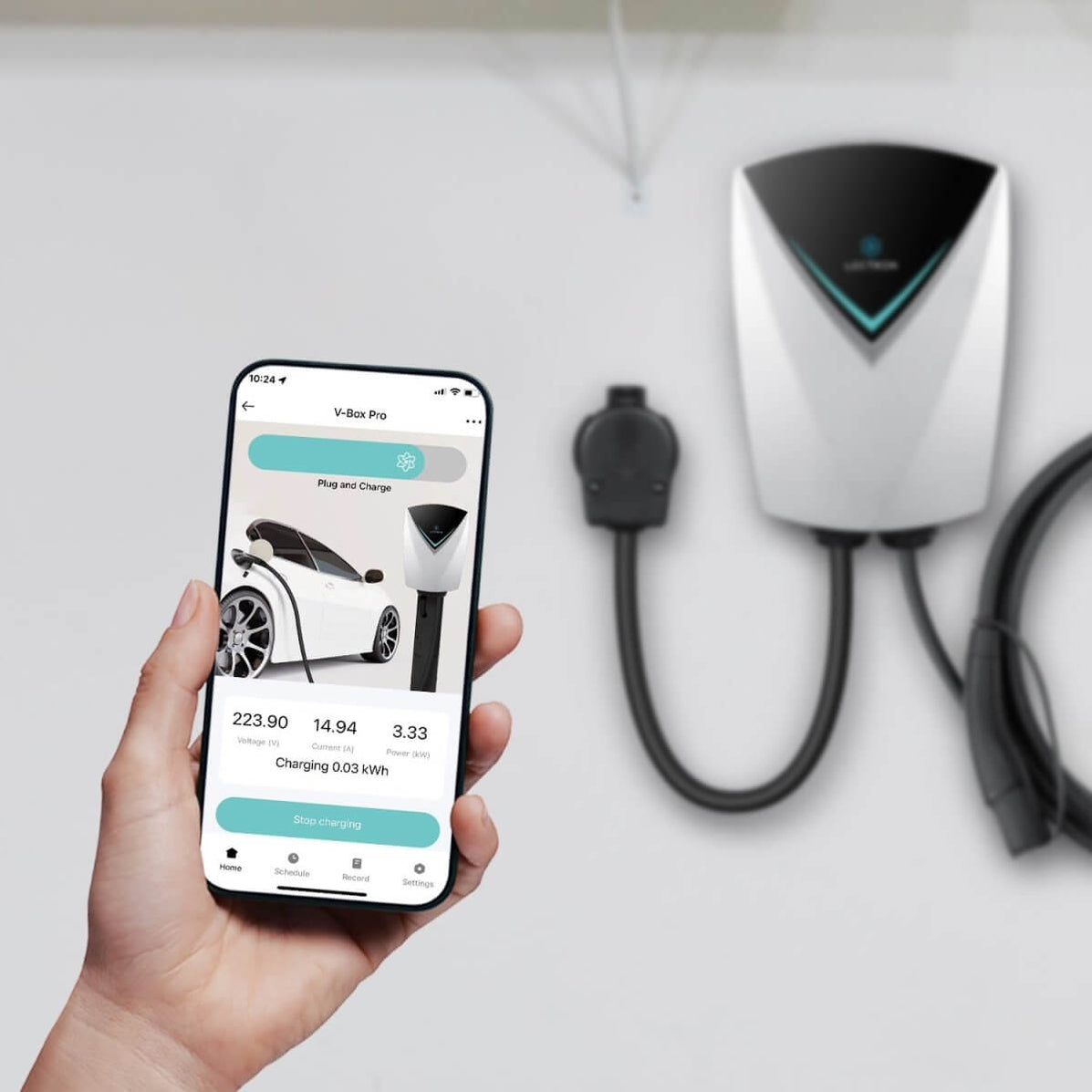 Lectron CCS to Tesla EV Adapter (300A / 500V) + Level 2 NACS Tesla V-B ...