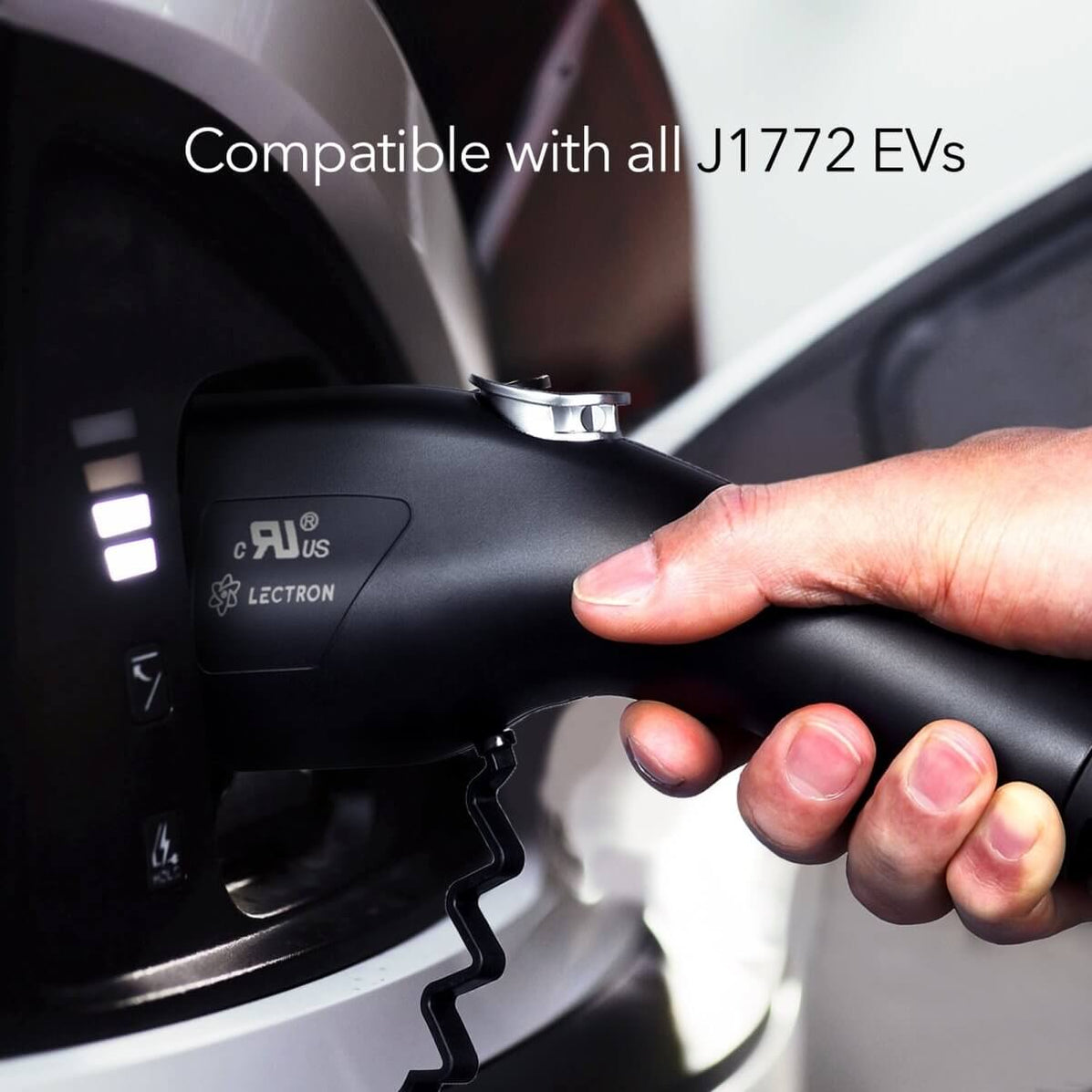 Lectron Portable Level 1 And 2 J1772 Ev Charger Tesla To J1772 Ev Adap — Lectron Ev