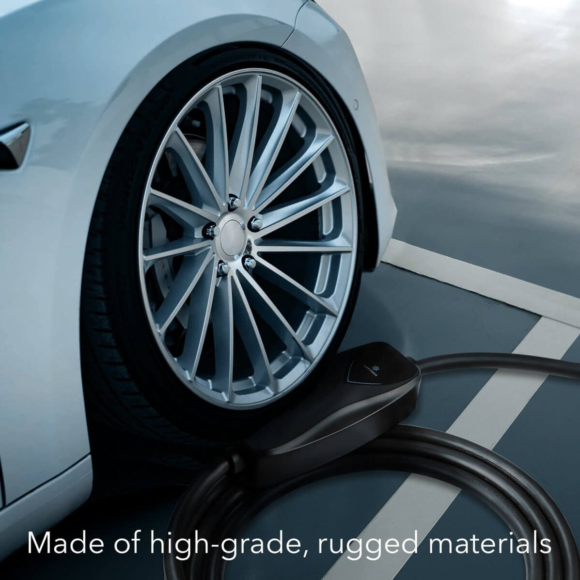 Lectron Level 1 Tesla Charger - 110V, 15 Amp, NEMA 5-15 Plug, 16 ft Ex ...